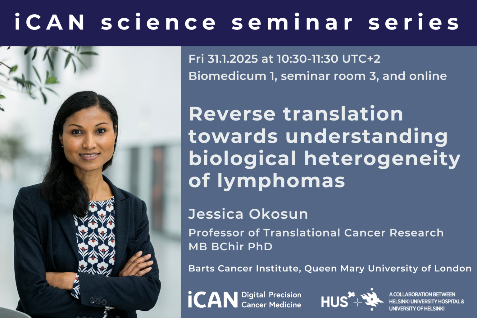 iCAN science seminar on Reverse translation towards understanding ...